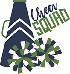 Cheer Squad print art print art at EmbroideryDesigns.com ...