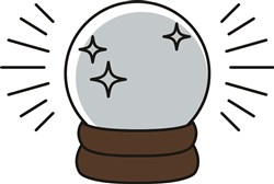 Crystal Ball print art print art at EmbroideryDesigns.com ...