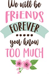 Friends Forever print art print art at EmbroideryDesigns.com ...