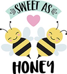 Sweet As Honey print art print art at EmbroideryDesigns.com ...
