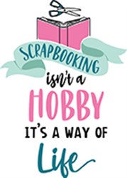 Scrapbooking Hobby print art print art at EmbroideryDesigns.com ...