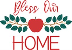 Bless Our Home print art print art at EmbroideryDesigns.com ...