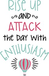 Rise Up print art print art at EmbroideryDesigns.com ...