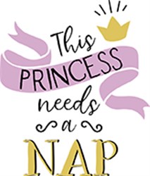 Princess Nap print art print art at EmbroideryDesigns.com ...