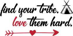 Find Your Tribe SVG cut file at EmbroideryDesigns.com ...