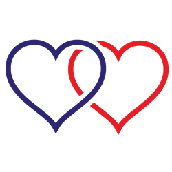Double Hearts SVG cut file at EmbroideryDesigns.com | EmbroideryDesigns.com