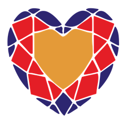 Jeweled Heart SVG cut file at EmbroideryDesigns.com | EmbroideryDesigns.com