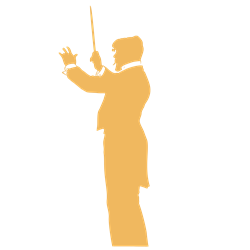 Orchestra Conductor SVG cut file at EmbroideryDesigns.com ...