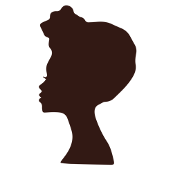 African Woman Profile SVG cut file at EmbroideryDesigns.com ...