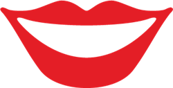 Red Lipped Smile SVG cut file at EmbroideryDesigns.com ...