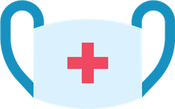 Red Cross Face Mask SVG cut file at EmbroideryDesigns.com ...