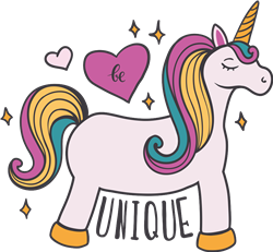 Be Unique SVG cut file at EmbroideryDesigns.com | EmbroideryDesigns.com