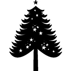 Star Tree SVG cut file at EmbroideryDesigns.com | EmbroideryDesigns.com