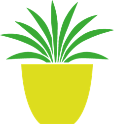 Pot Plant SVG cut file at EmbroideryDesigns.com | EmbroideryDesigns.com