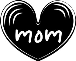 Mom Heart SVG cut file at EmbroideryDesigns.com | EmbroideryDesigns.com