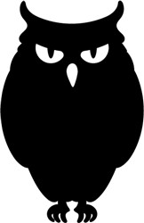 Halloween Owl SVG cut file at EmbroideryDesigns.com | EmbroideryDesigns.com
