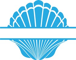Namedrop Shell SVG cut file at EmbroideryDesigns.com ...