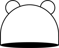 Cute Winter Stocking Cap SVG cut file at EmbroideryDesigns.com ...