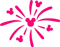 Mickey Fireworks SVG cut file at EmbroideryDesigns.com ...