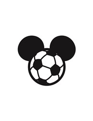 Mickey Mouse Soccer SVG cut file at EmbroideryDesigns.com ...