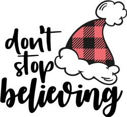 Dont Stop Believing SVG cut file at EmbroideryDesigns.com ...