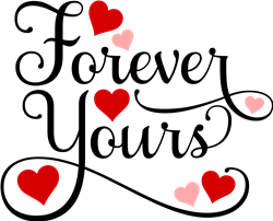 Forever Yours SVG cut file at EmbroideryDesigns.com | EmbroideryDesigns.com