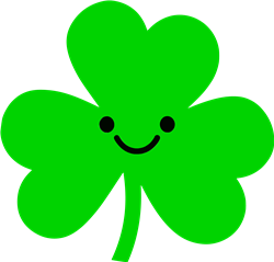 Happy Shamrock Face SVG cut file at EmbroideryDesigns.com ...