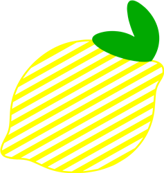 Stripe Lemon SVG cut file at EmbroideryDesigns.com | EmbroideryDesigns.com