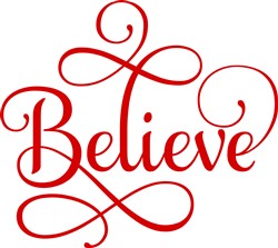 Fancy Believe SVG cut file at EmbroideryDesigns.com | EmbroideryDesigns.com