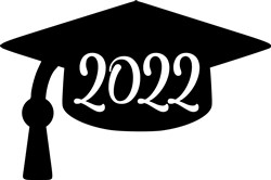 2022 Graduation Cap SVG cut file at EmbroideryDesigns.com ...