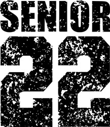 Distressed Senior 22 SVG cut file at EmbroideryDesigns.com ...