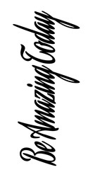 Be Amazing Today SVG cut file at EmbroideryDesigns.com ...