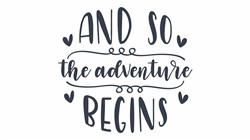 Adventure Begins SVG cut file at EmbroideryDesigns.com ...