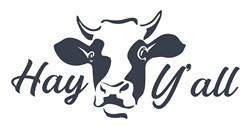 Hay Yall SVG cut file at EmbroideryDesigns.com | EmbroideryDesigns.com