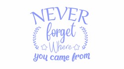 Never Forget SVG cut file at EmbroideryDesigns.com | EmbroideryDesigns.com