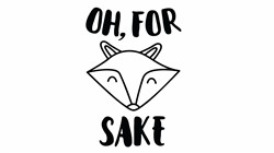 For Fox Sake SVG cut file at EmbroideryDesigns.com | EmbroideryDesigns.com