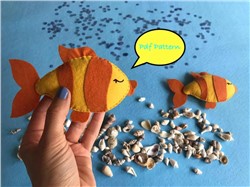 Fish PDF Sewing Pattern by Felt Store Art Patterns | EmbroideryDesigns.com