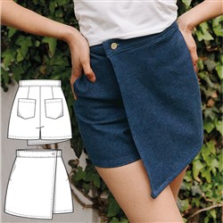 Womens Skort PDF Sewing Pattern by Juliana Martejevs ...