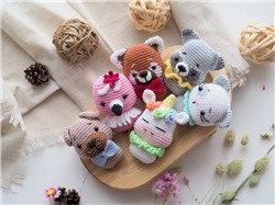 Crochet Mini Toys PDF Sewing Pattern by Rnata Patterns ...