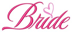 Bride Embroidery Design | EmbroideryDesigns.com