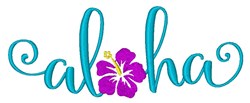 Aloha Embroidery Design | EmbroideryDesigns.com