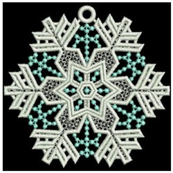FSL Snowflakes Embroidery Design | EmbroideryDesigns.com