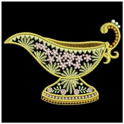 Fantasy Home Decor Embroidery Design | EmbroideryDesigns.com