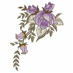 Fancy Roses Embroidery Design | EmbroideryDesigns.com