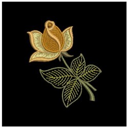 Yellow Roses Embroidery Design | EmbroideryDesigns.com