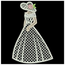 FSL Wedding Embroidery Design | EmbroideryDesigns.com