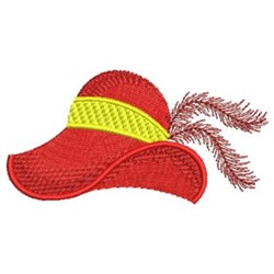Red Hats Embroidery Design | EmbroideryDesigns.com