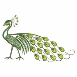 Peacocks Embroidery Design | EmbroideryDesigns.com