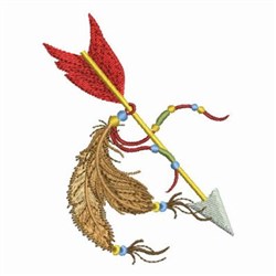 Decorated Arrow Embroidery Design | EmbroideryDesigns.com