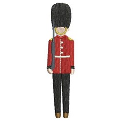 British Soldier Embroidery Design | EmbroideryDesigns.com